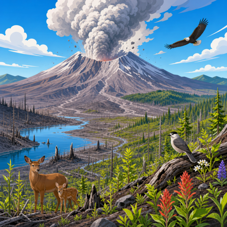 Mount St. Helens Eruption: Lasting Environmental Effects