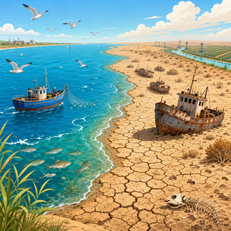 Aral Sea Disaster: Causes, Collapse, and Lasting Impact