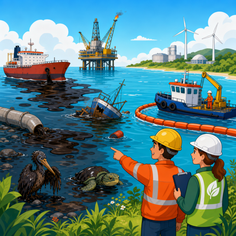 Oil Spill Causes and Prevention Strategies